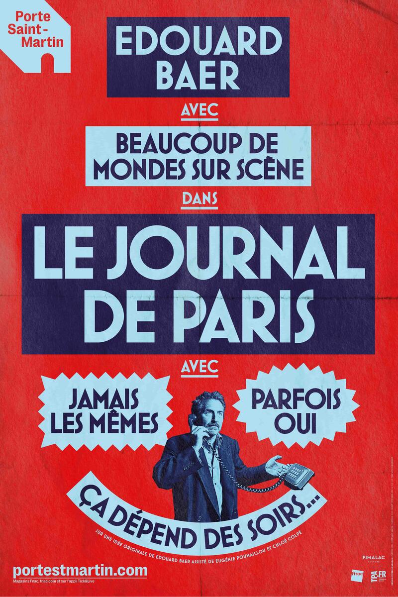 Edouard Baer, maître recruteur - Le journal d'Armelle Heliot